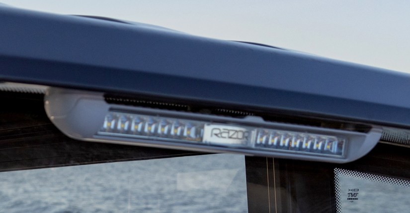 Lumitec Razor surface mount head front light - XO Boats